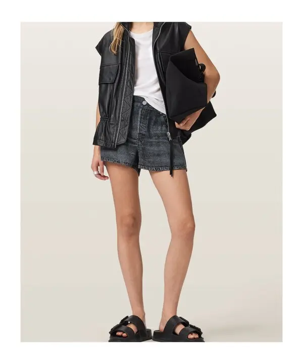 ALLSAINTS Belt Loop Shorts