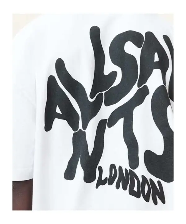 ALLSAINTS Logo Printed Crewneck T-shirt