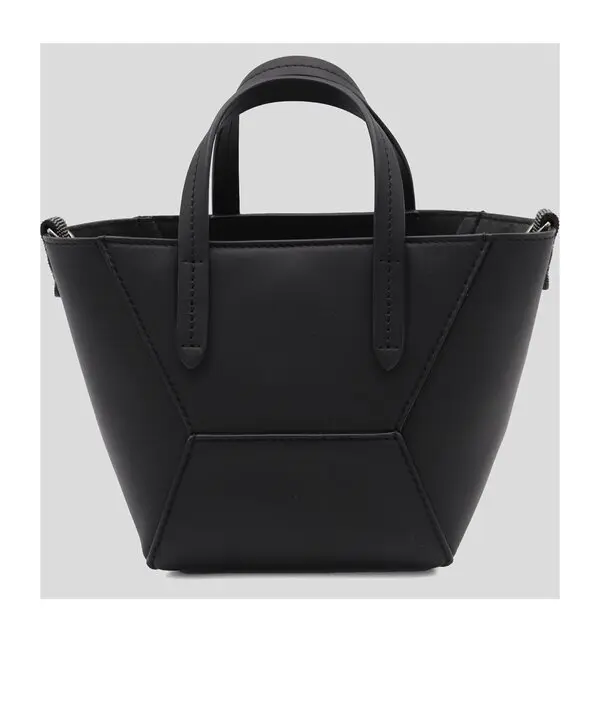 Brunello Cucinelli Bc Duo Logo Embossed Mini Tote Bag