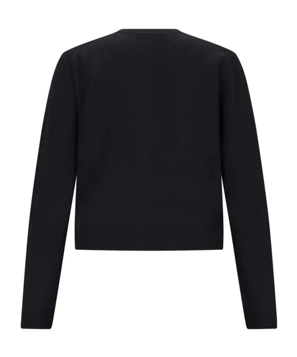 Gucci Logo Intarsia-knit Cardigan