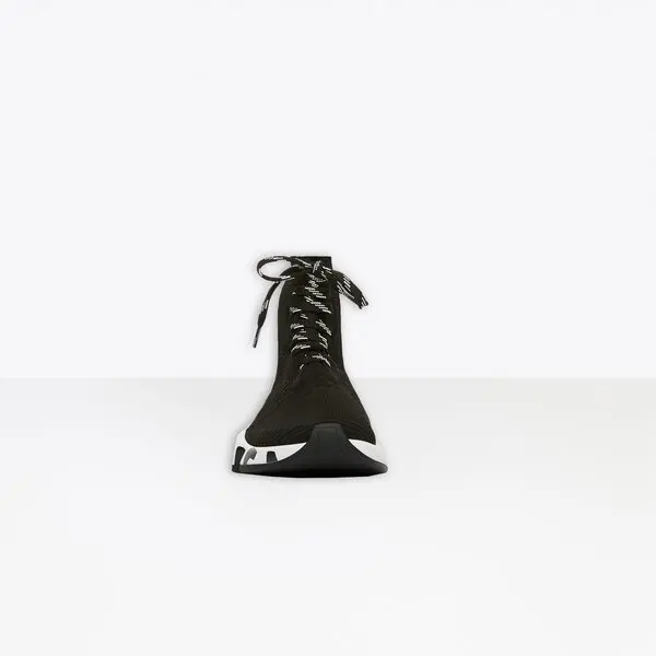Balenciaga Speed Lace Up Graffiti Sneakers