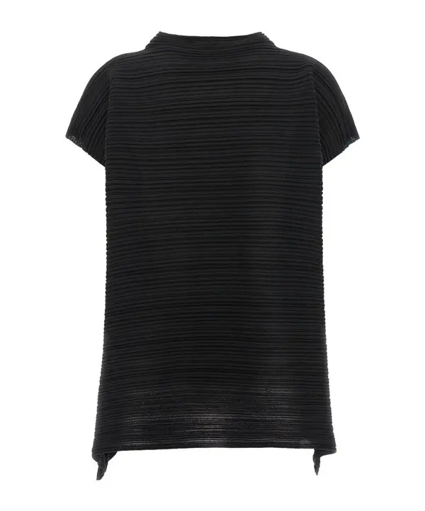 Issey Miyake Oversized Pleated Top