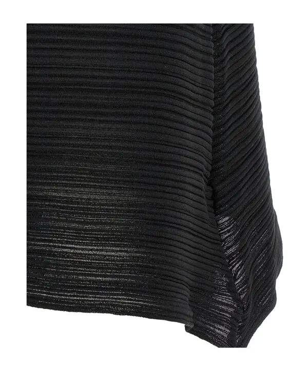 Issey Miyake Oversized Pleated Top