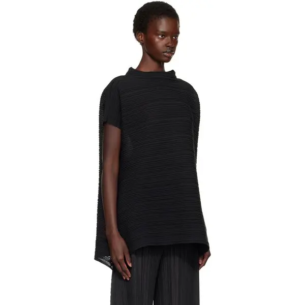 Issey Miyake Oversized Pleated Top