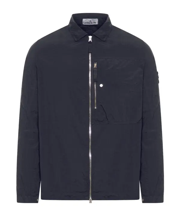 Stone Island Compass Patch Zip-up Jacket