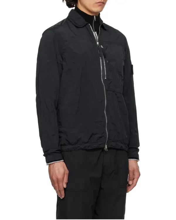 Stone Island Compass Patch Zip-up Jacket
