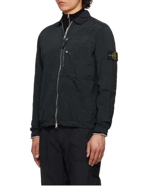 Stone Island Compass Patch Zip-up Jacket