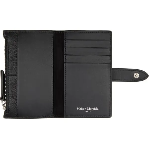 MAISON MARGIELA Zip Leather Card Holder