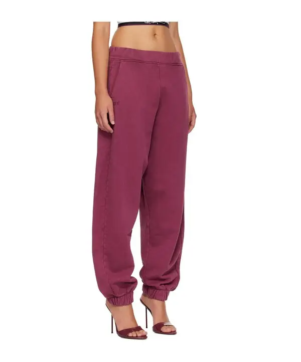 Off-White Elastic-waist Athletic Pants