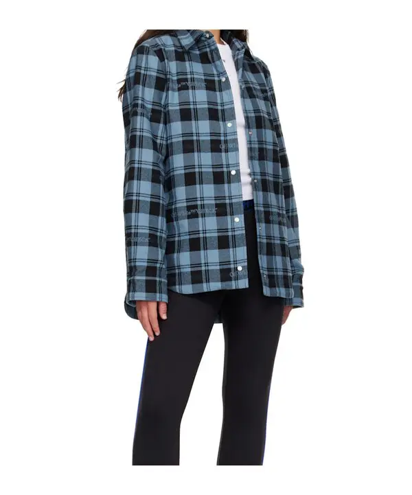 Off-White Check-print Padded Shirt