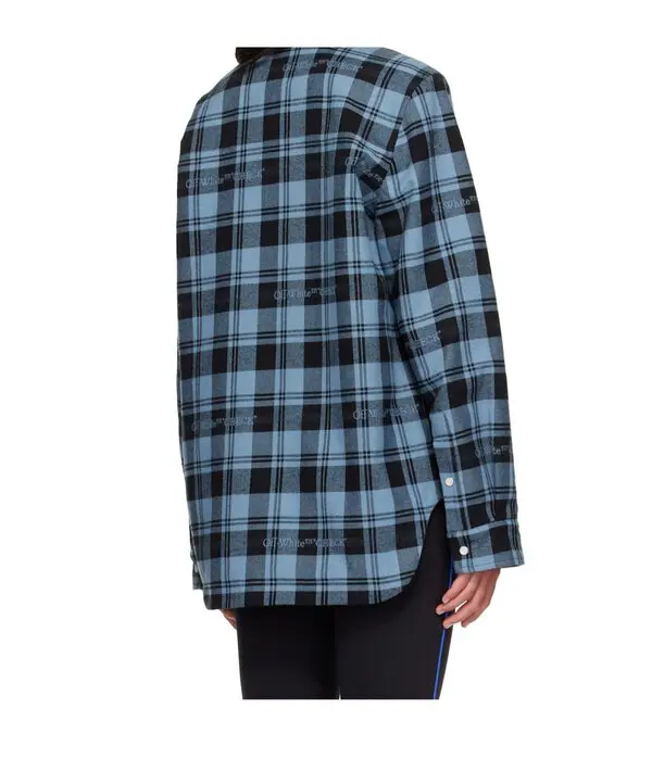 Off-White Check-print Padded Shirt