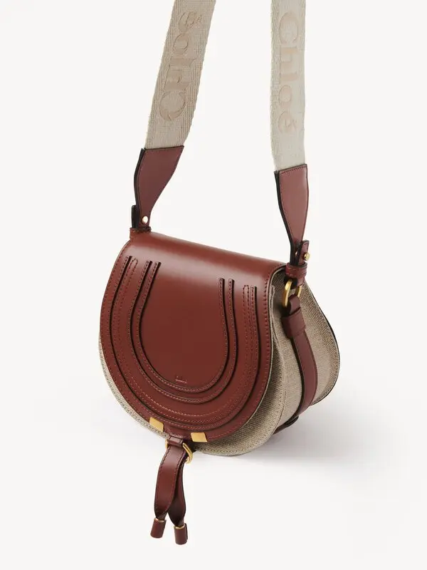 Chloé Marcie Small Shoulder Bag - Tan