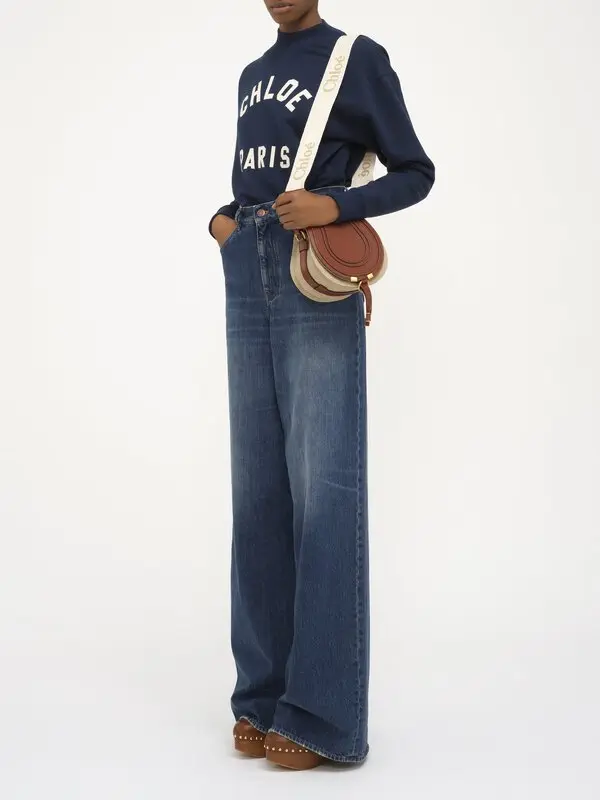 Chloé Marcie Small Shoulder Bag - Tan