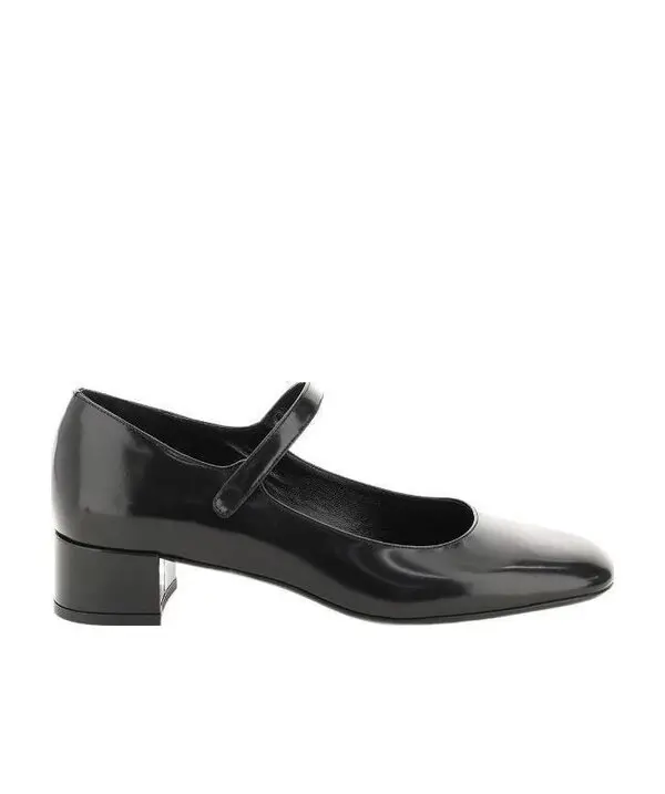 By Far Ginny Mary Jane Square Toe Pumps