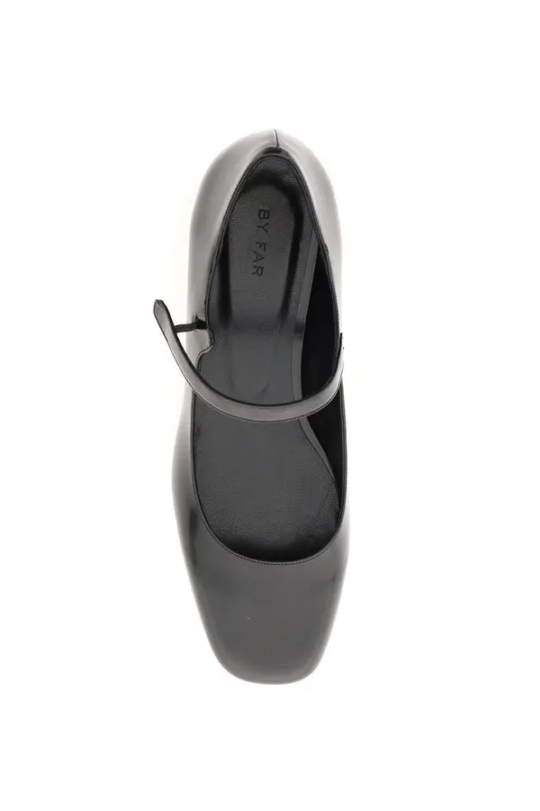 By Far Ginny Mary Jane Square Toe Pumps
