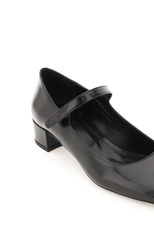 By Far Ginny Mary Jane Square Toe Pumps