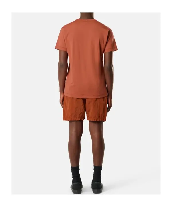 Stone Island Logo-patch T-shirt - Brick Red
