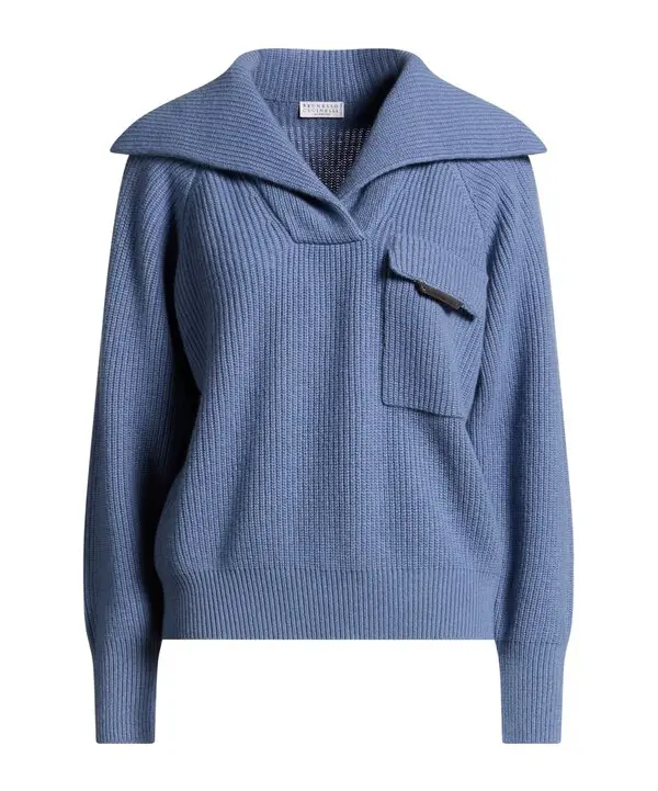 Brunello Cucinelli Solid-color Cashmere Top