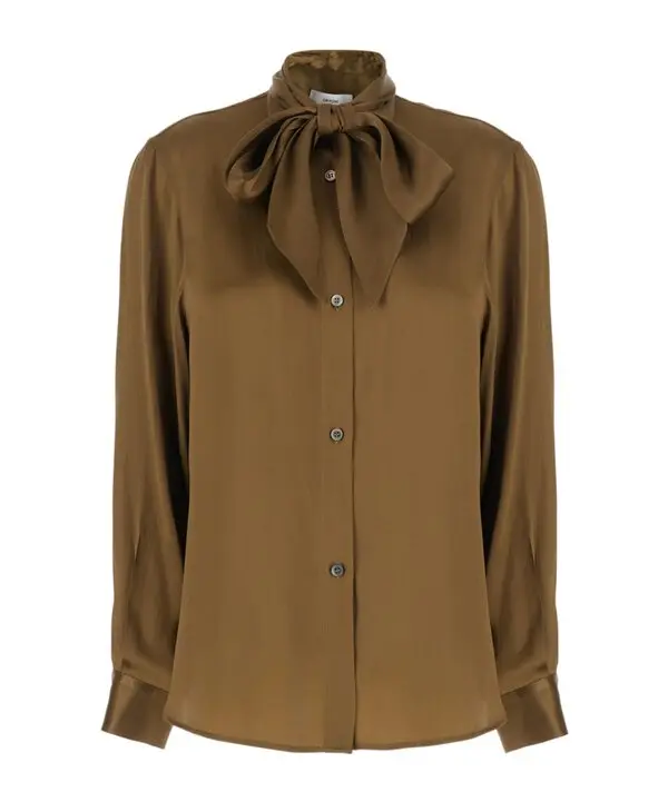 Mauro Grifoni Long-sleeved Silk Shirt
