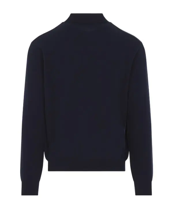 Ralph Lauren Long-sleeve Knitted Polo Shirt