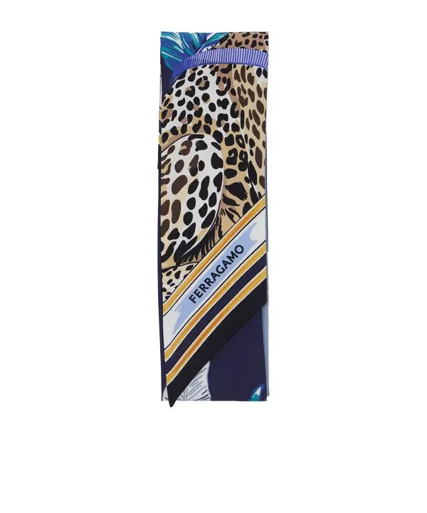 FERRAGAMO Feline Print Mini Bandeau