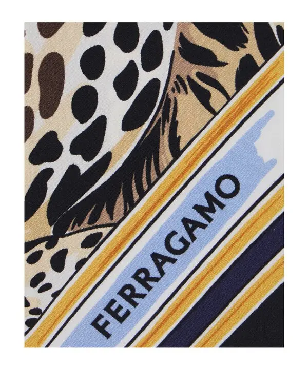 FERRAGAMO Feline Print Mini Bandeau