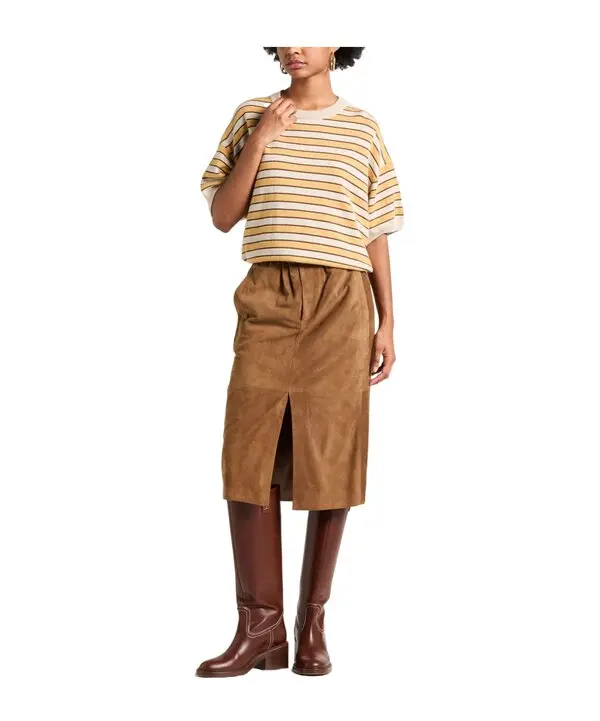 Brunello Cucinelli Short-sleeved Knitted Sweater