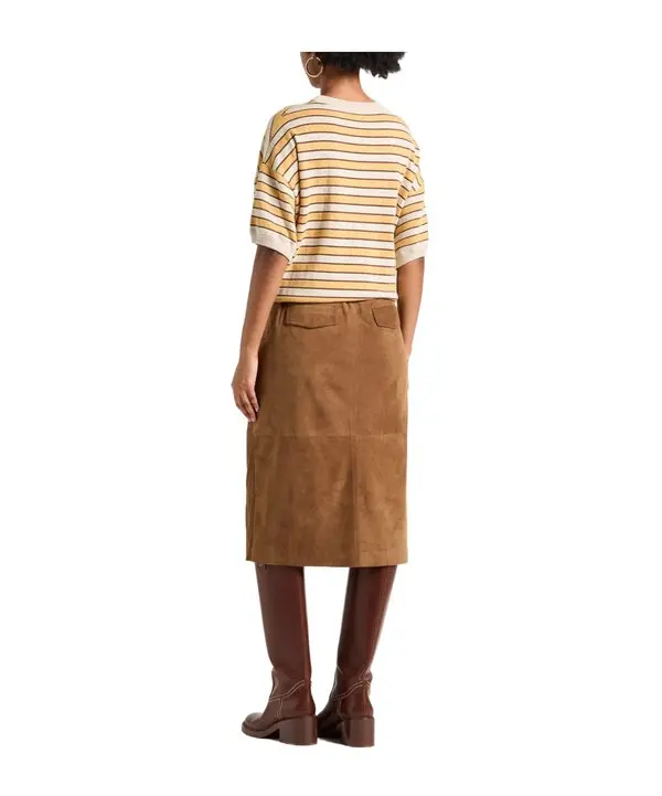 Brunello Cucinelli Short-sleeved Knitted Sweater