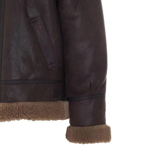 SCHOTT Lapel Leather Jacket
