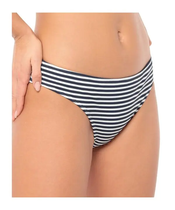 Tory Burch Striped Bikini Bottom