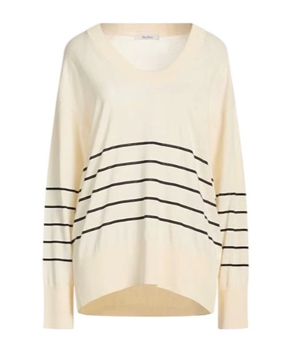 Max Mara Striped Knit Sweater