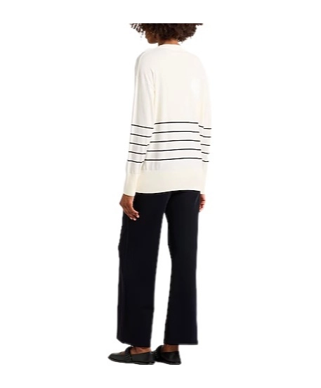 Max Mara Striped Knit Sweater
