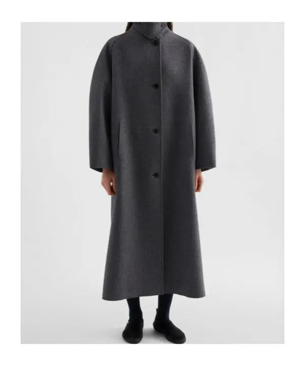 JIL SANDER Double Wool Coat