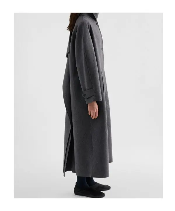 JIL SANDER Double Wool Coat
