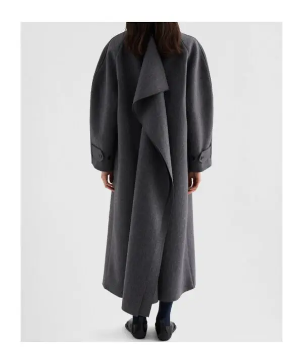 JIL SANDER Double Wool Coat