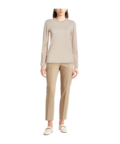 Max Mara Solidcolor Wool Knit Sweater