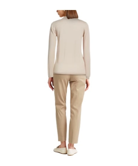 Max Mara Solidcolor Wool Knit Sweater