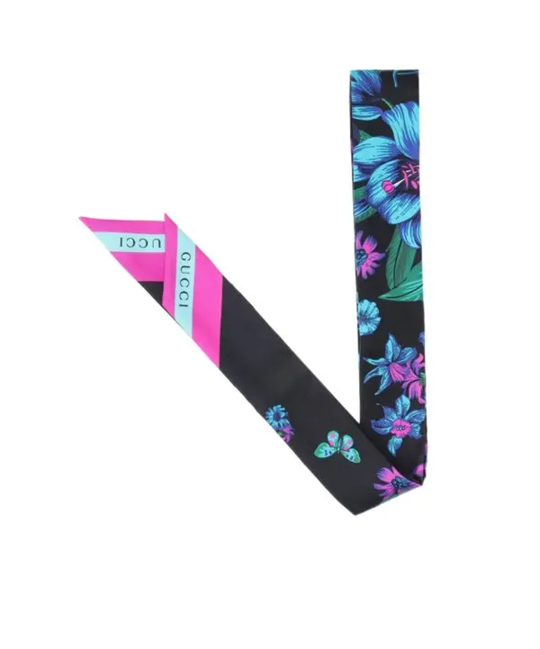 Gucci Printed Silk Scarf