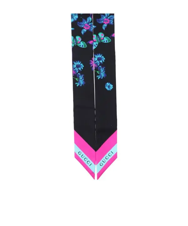 Gucci Printed Silk Scarf