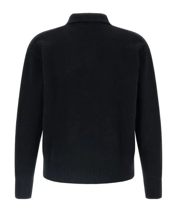 Ralph Lauren Long-sleeve Knitted Polo Shirt