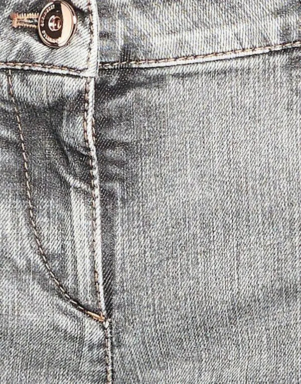 Brunello Cucinelli Plain Colour Denim Trousers