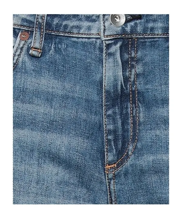 Rag & Bone Mediumblue Stretch Ripped Jeans