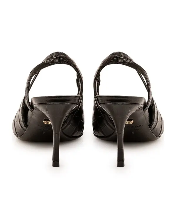 FERRAGAMO Dafne Slingback Heeled Pumps