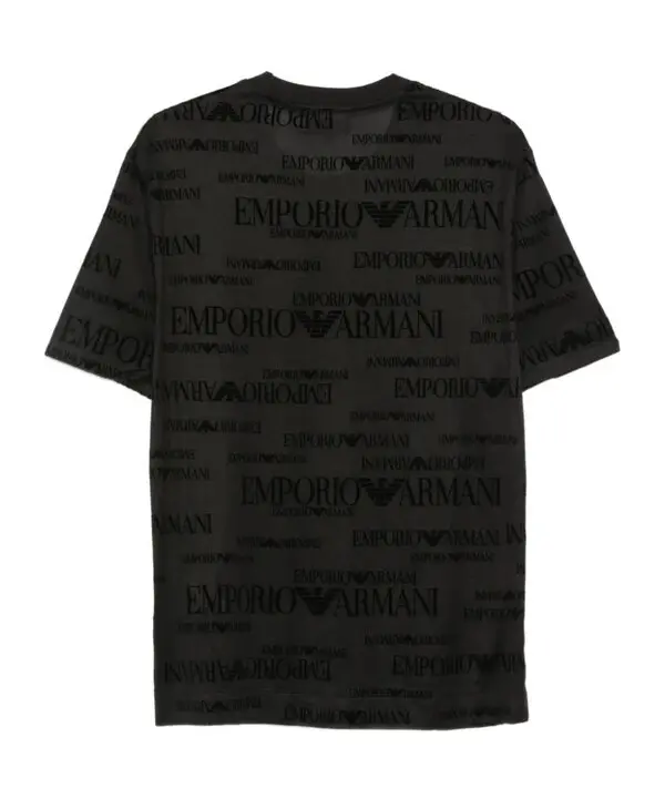 Emporio Armani All-over Logo T-shirt