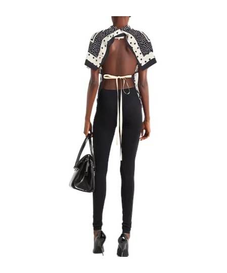 MAISON MARGIELA Polkadot Sleeveless Top