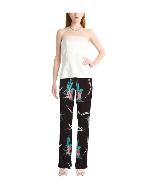 Marni Straight-leg Floral Printed Pants