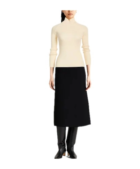 Max Mara Solidcolor Turtleneck Knit Sweater
