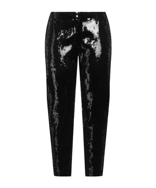 Saint Laurent Minimalist Tailored Slimfit Trousers - Black