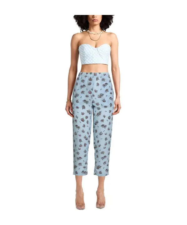 Marni Floral Print Slim-fit Pants