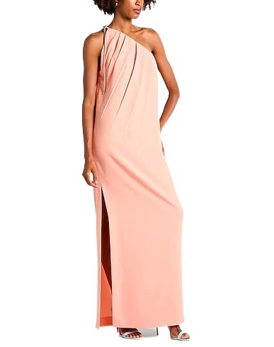Max Mara Minimalist Oneshoulder Maxi Dress